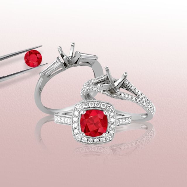 Brilliant Ruby Jewelry Designs by Shane Co.