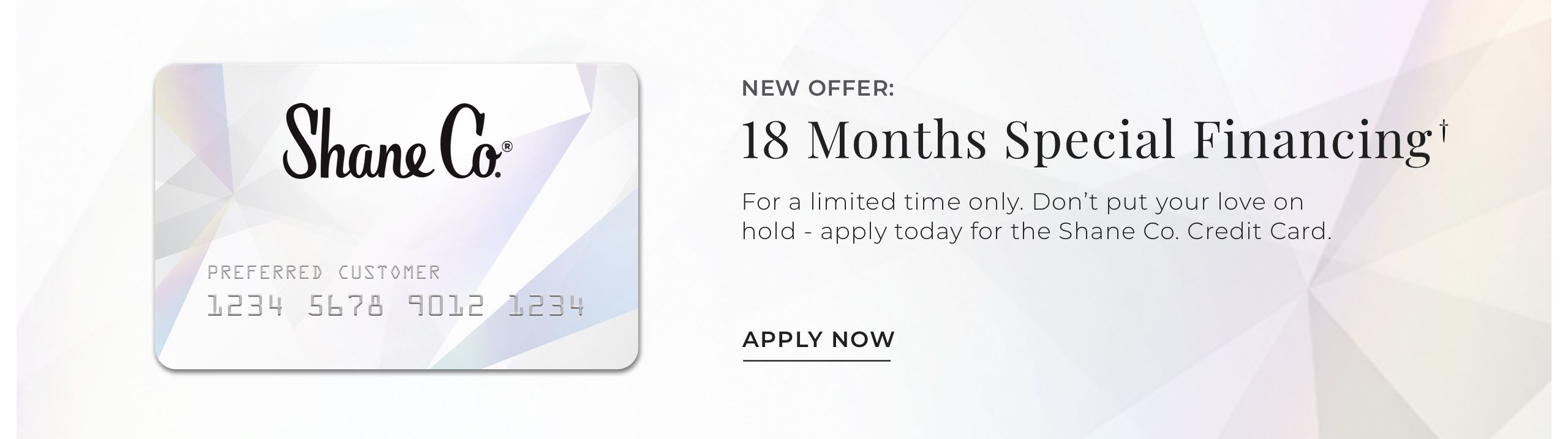 The Shane Co. Credit Card | Financing Options | Easy Online Payments