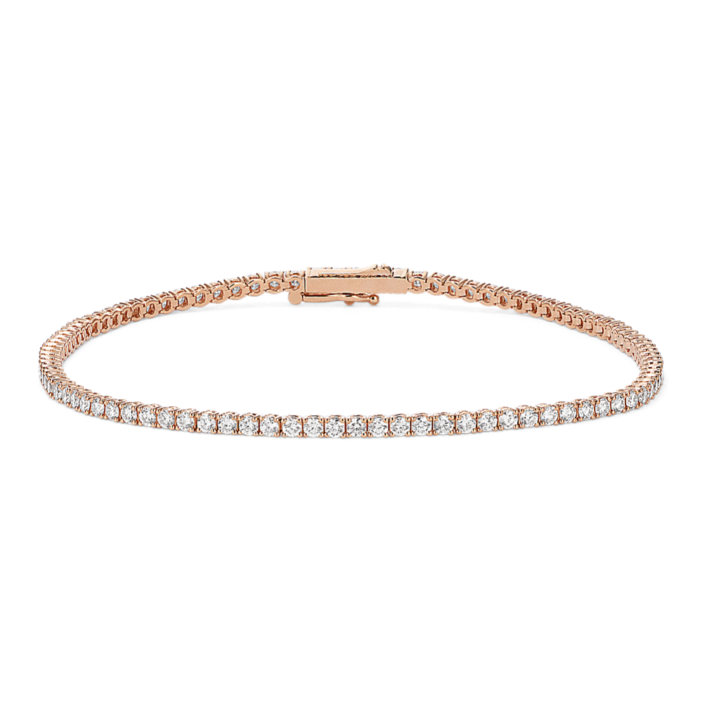 3 1/2 tcw Lab-Grown Diamond Tennis Bracelet | Shane Co.