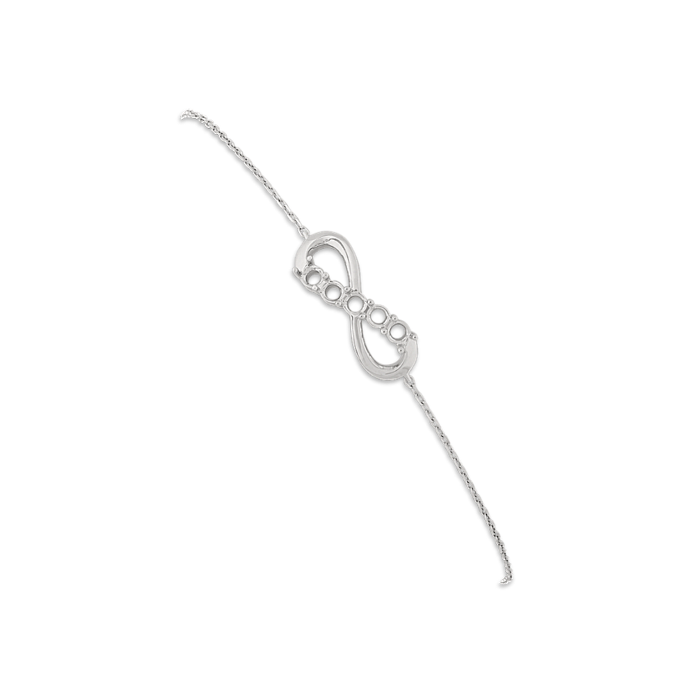 Pick-Your-Gems Infinity Bolo Bracelet | Shane Co.