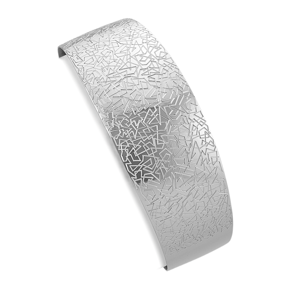 Grooved cuff bracelet store