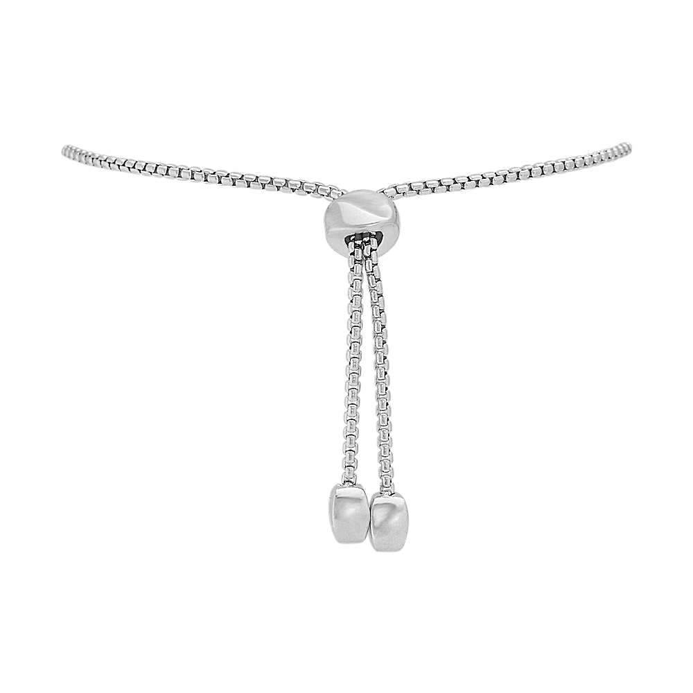 Interlocking Circle Bolo Bracelet (8 in) | Shane Co.