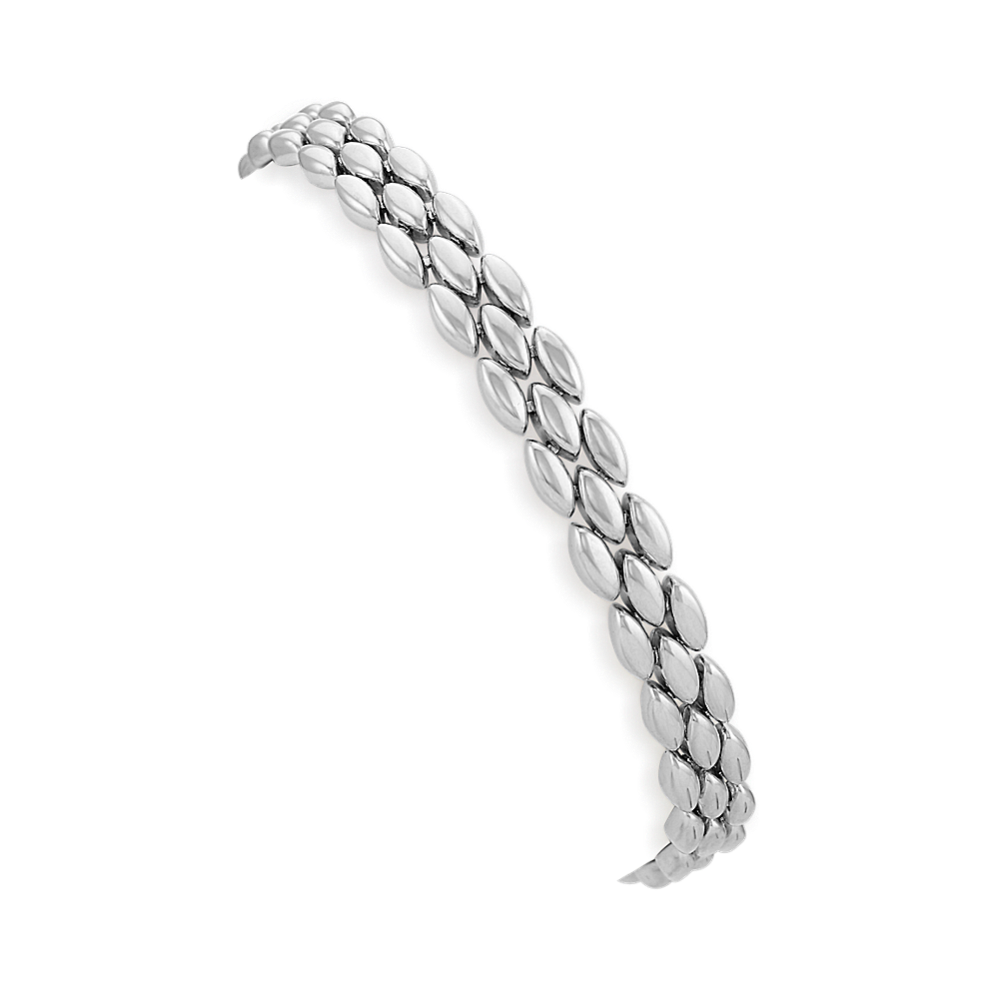 Sterling Silver Bracelet (7'') | Shane Co.