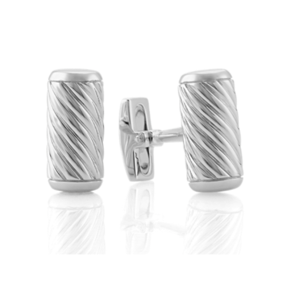 Sterling Silver Cuff Links | Shane Co.
