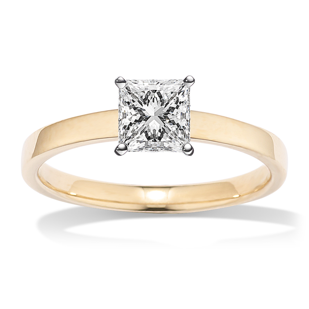 Modern Solitaire Engagement Ring | Shane Co.