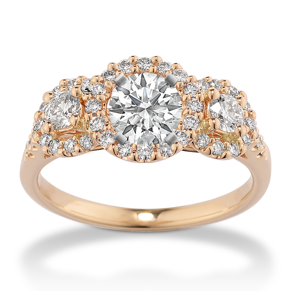 Shane co three stone ring store