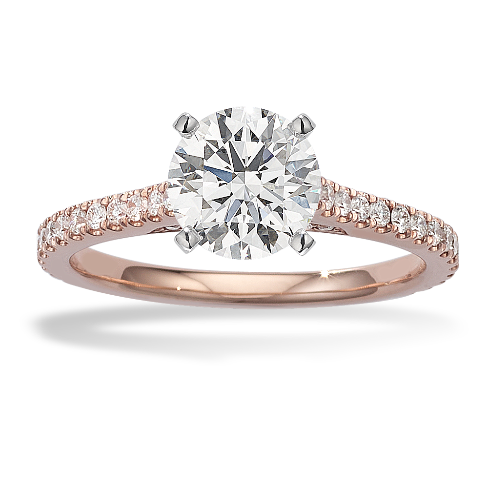 Ella Cathedral Engagement Ring | Shane Co.