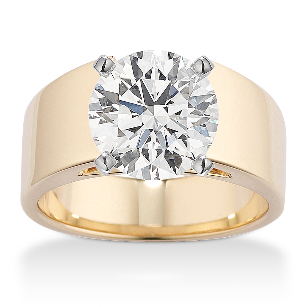 Meridian Solitaire Cathedral Engagement Ring | Shane Co.