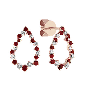 Shop Ruby Earrings & Ruby Jewelry at Shane Co. | July Birthstone (Page 1)