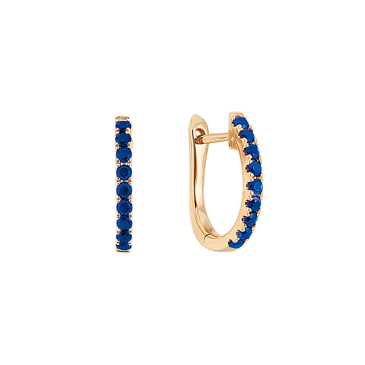 Sapphire Hoop Earrings | Shop Sapphire Jewelry & Hoops at Shane Co.