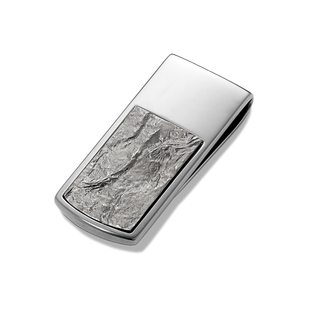 Rugged Sterling Silver Money Clip | Shane Co.