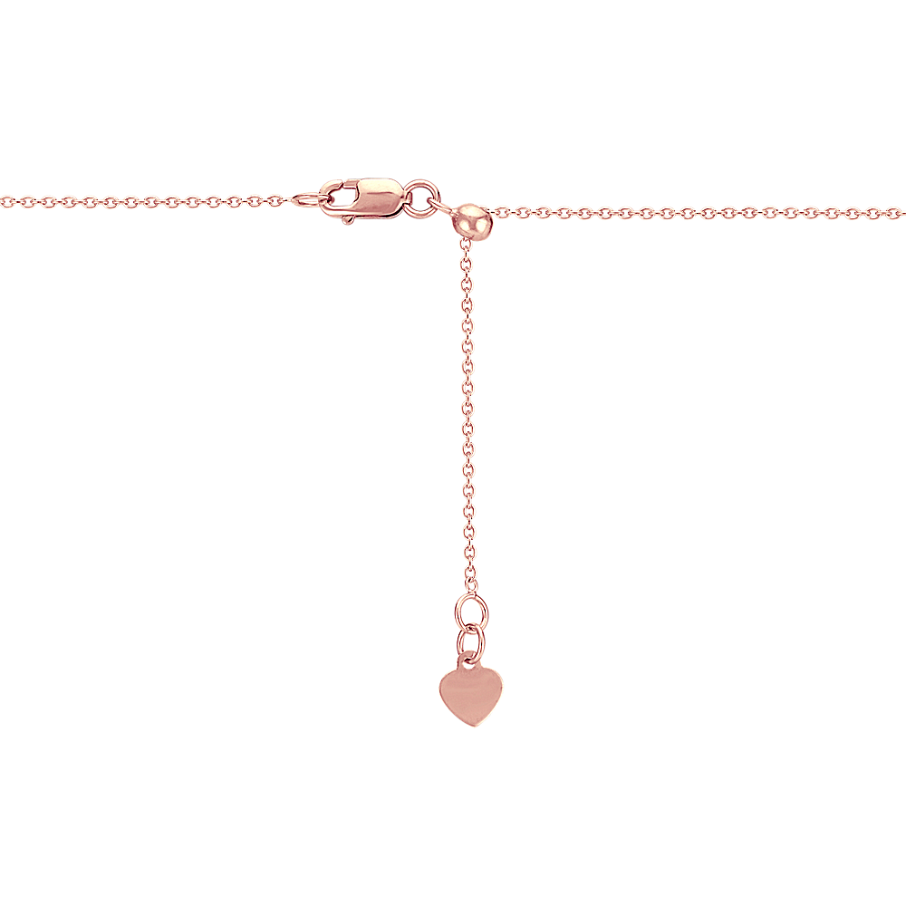 14k Rose Gold Locket (22 in) | Shane Co.