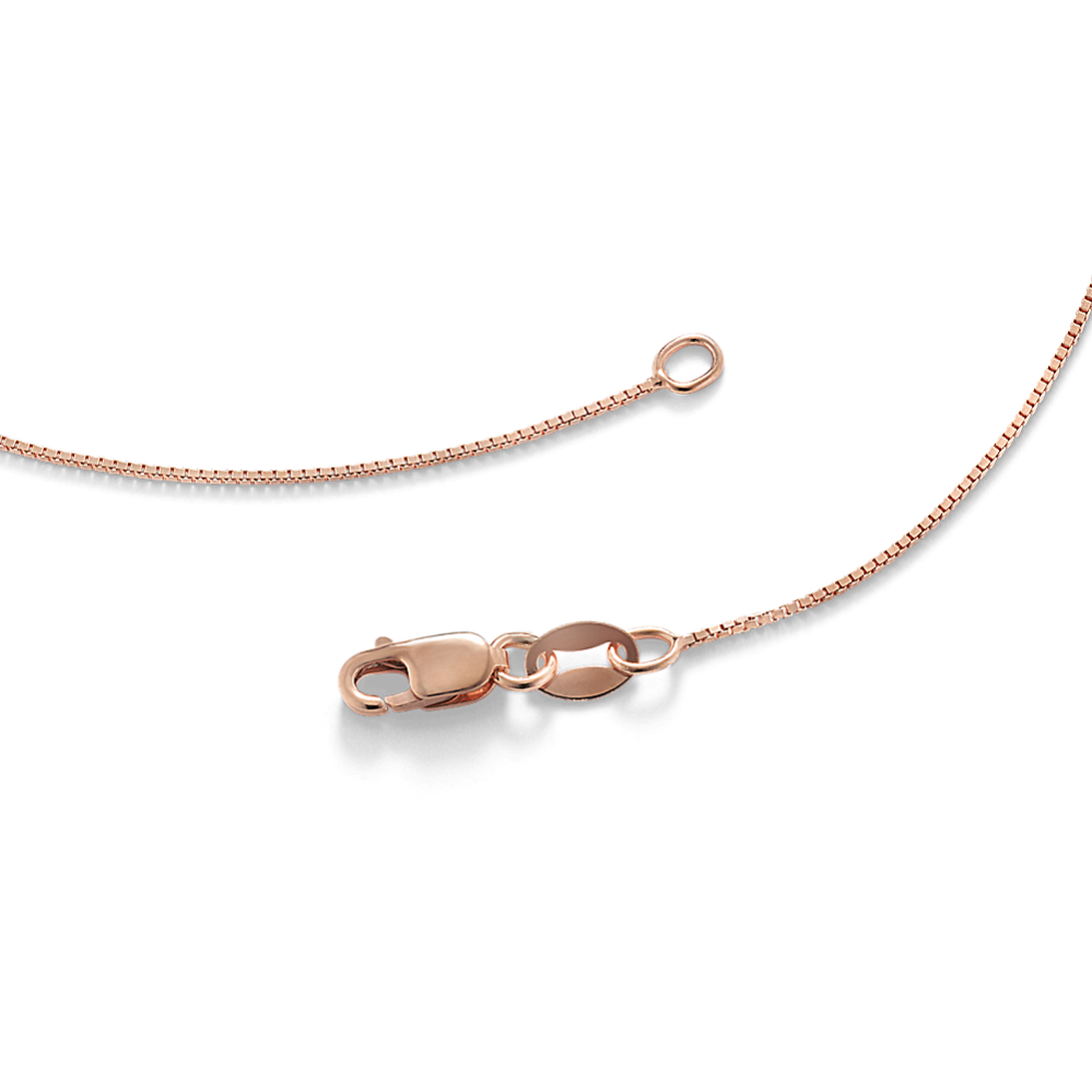 4mm Pink Sapphire Solitaire Pendant | Shane Co.