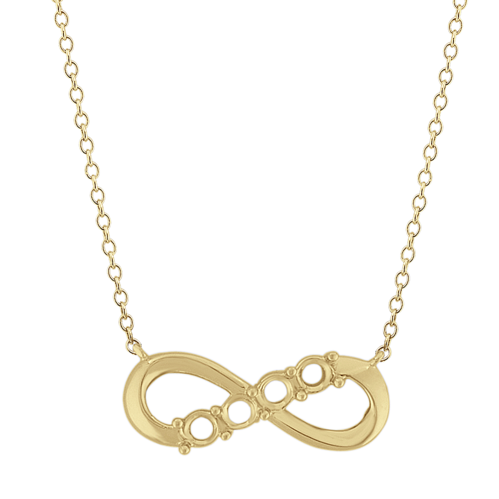 Pick-Your-Gems Infinity Necklace | Shane Co.