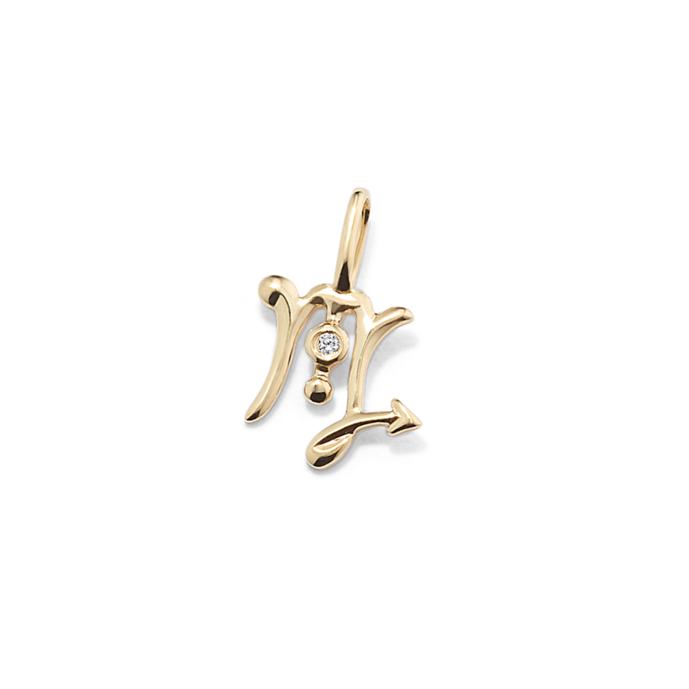 Scorpio Sign Diamond Charm | Shane Co.