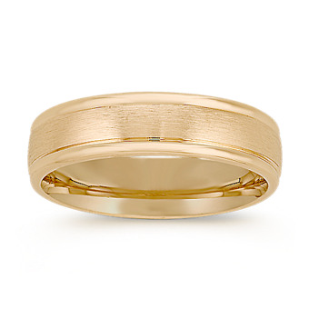 Men’s Gold Wedding Bands - Yellow Gold Wedding Rings | Shane Co. (Page 1)