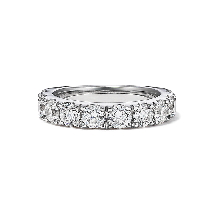 View 10-Stone Anniversary Rings At Shane Anniversary Bands | atelier ...