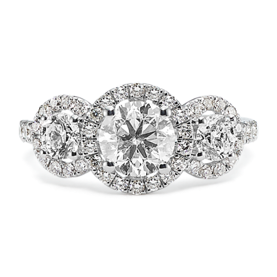 Collette 1 ct Diamond Engagement Ring (Round) | Shane Co.