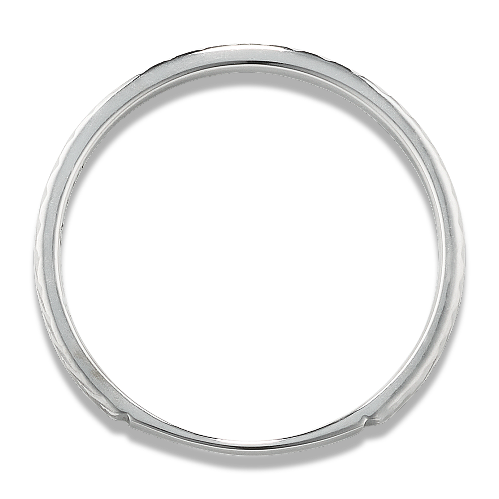 14K White Gold Wheat Ring | Shane Co.