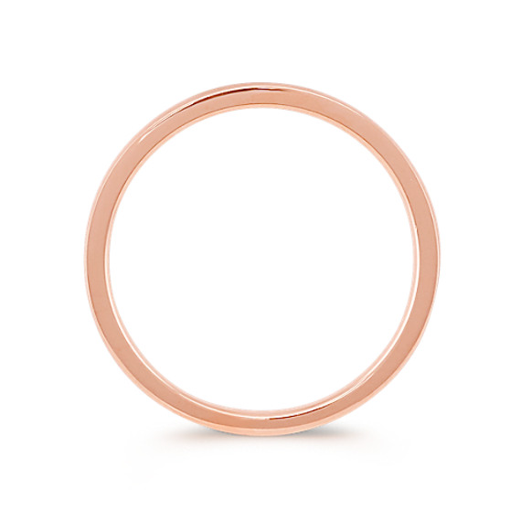 14k Rose Gold Stackable Ring | Shane Co.