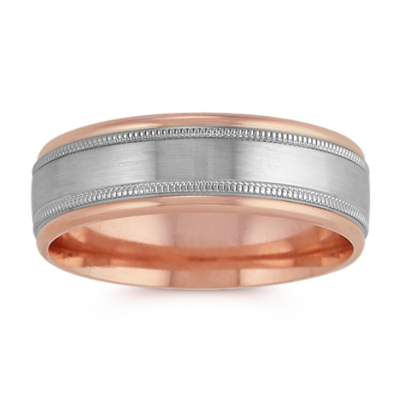 14k Two-Tone Gold Ring (6.5mm) | Shane Co.