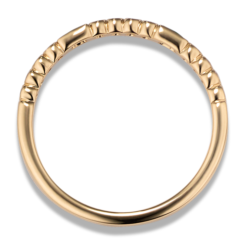 Astraea Tsavorite & Diamond Stackable Ring | Shane Co.