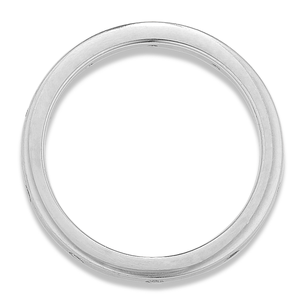 Beckett Bezel-Set Diamond Band in Platinum | Shane Co.