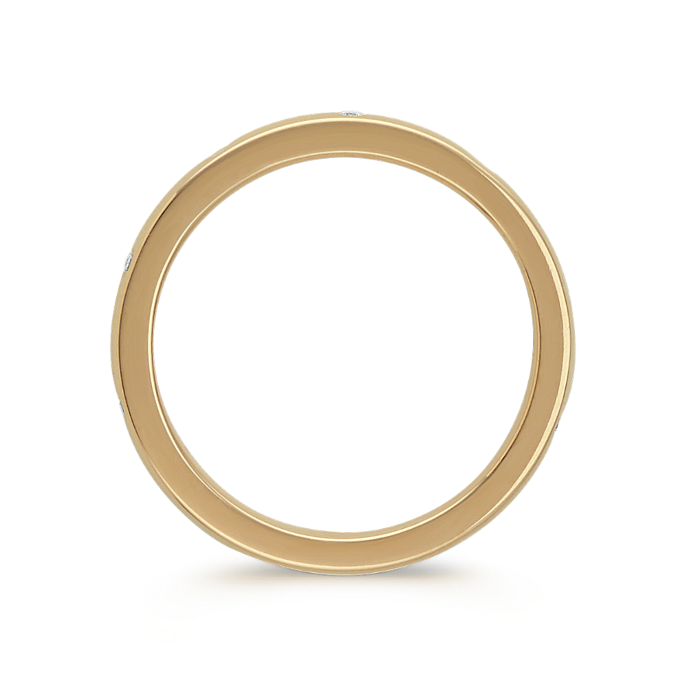 Beckett Bezel-Set Diamond Band | Shane Co.