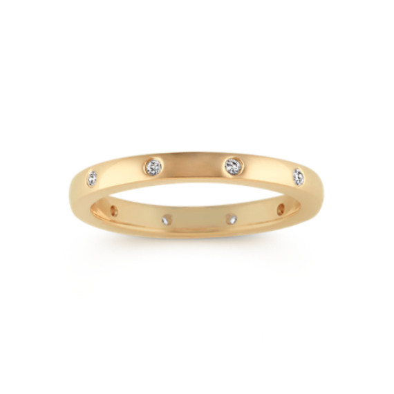 Beckett Bezel-Set Diamond Band | Shane Co.