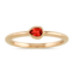 Bezel-Set Ruby Ring in 14k Yellow Gold | Shane Co.