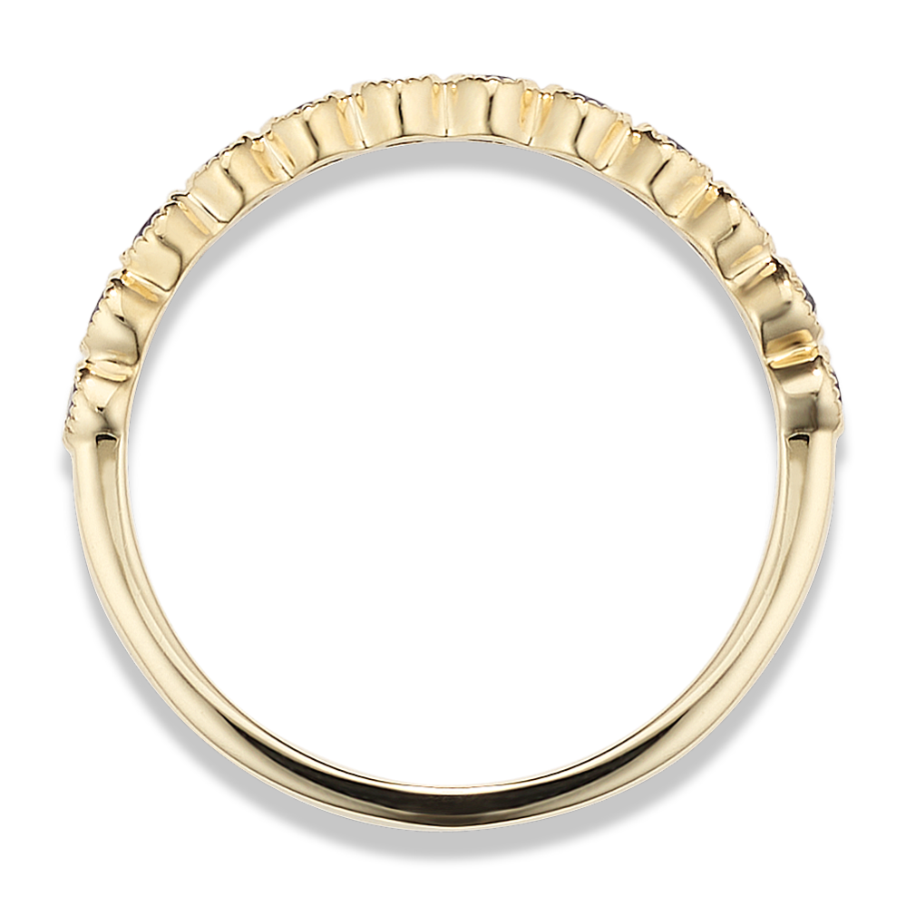 Leah Bezel-Set Sapphire Ring | Shane Co.