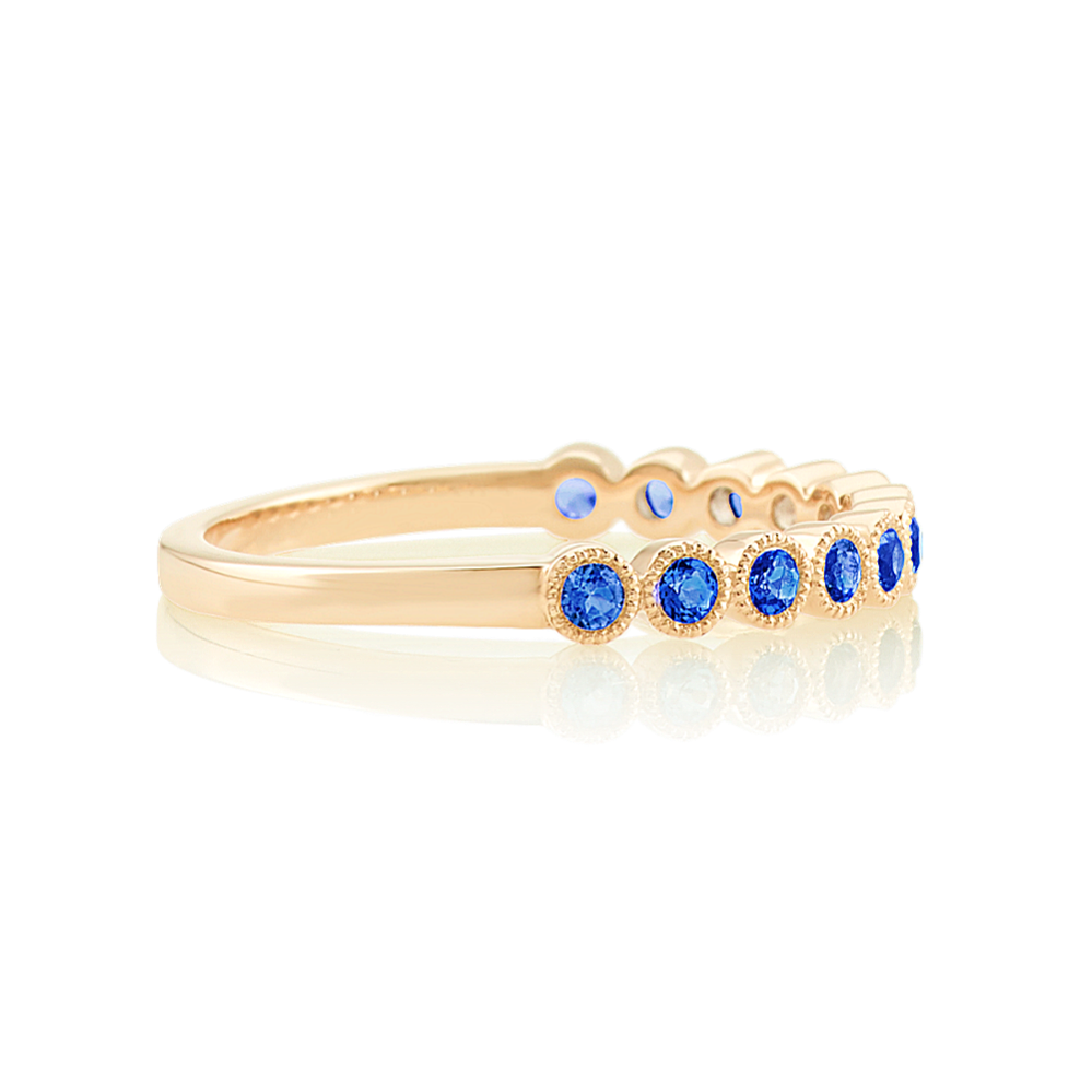 Leah Bezel-Set Sapphire Ring | Shane Co.