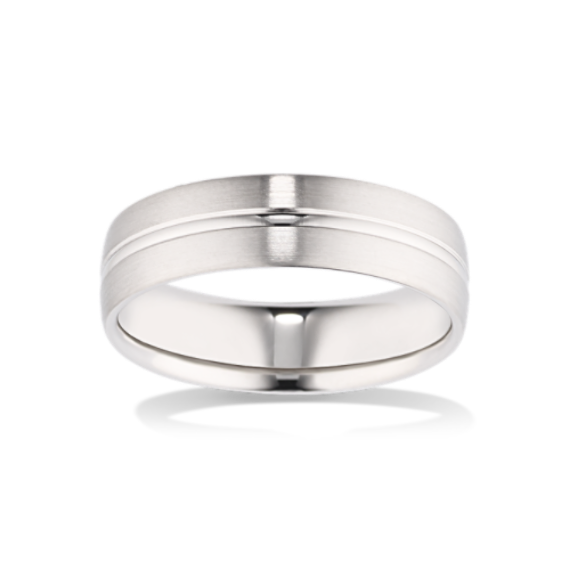 Equator Platinum Band (6mm) | Shane Co.