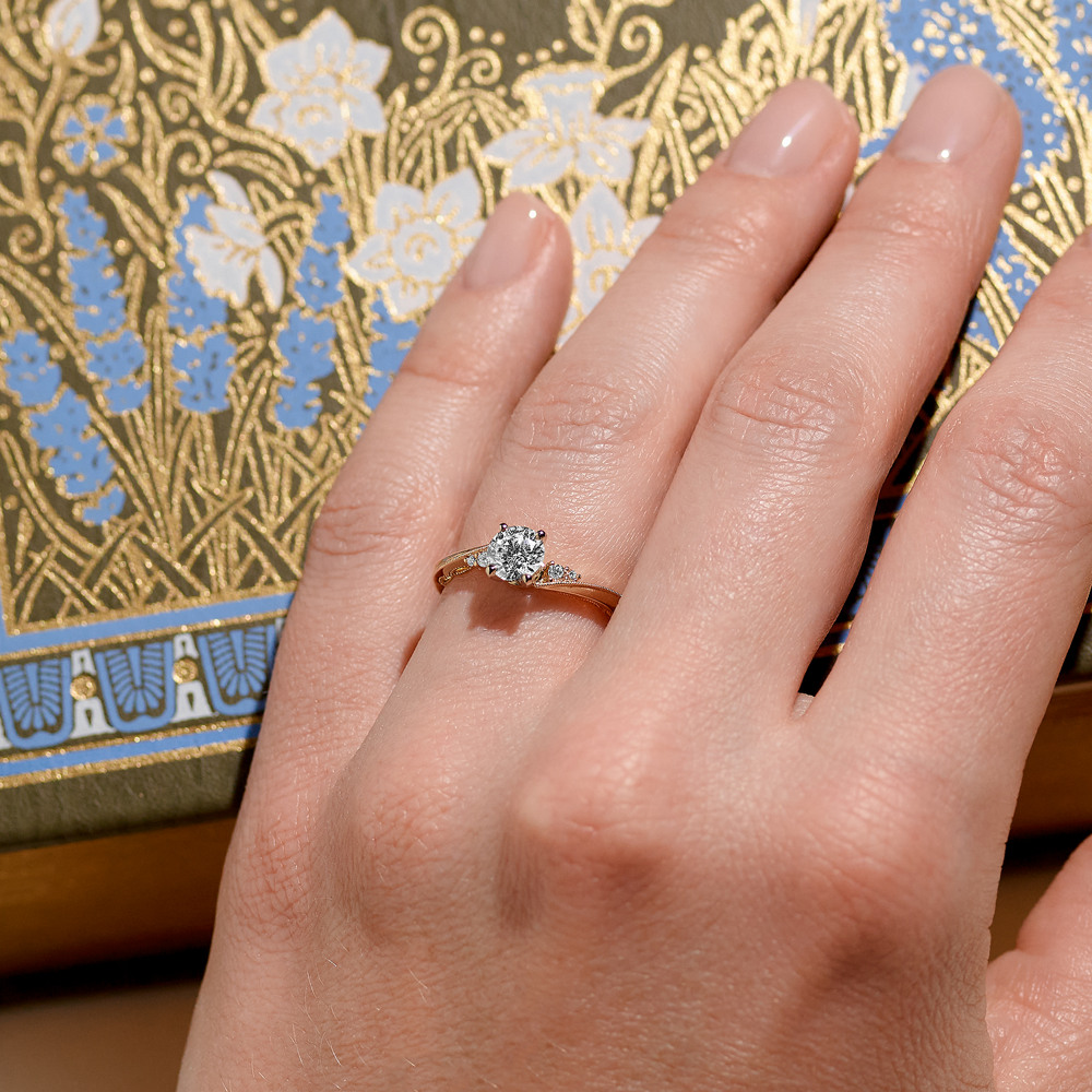 Plume Engagement Ring | Shane Co.