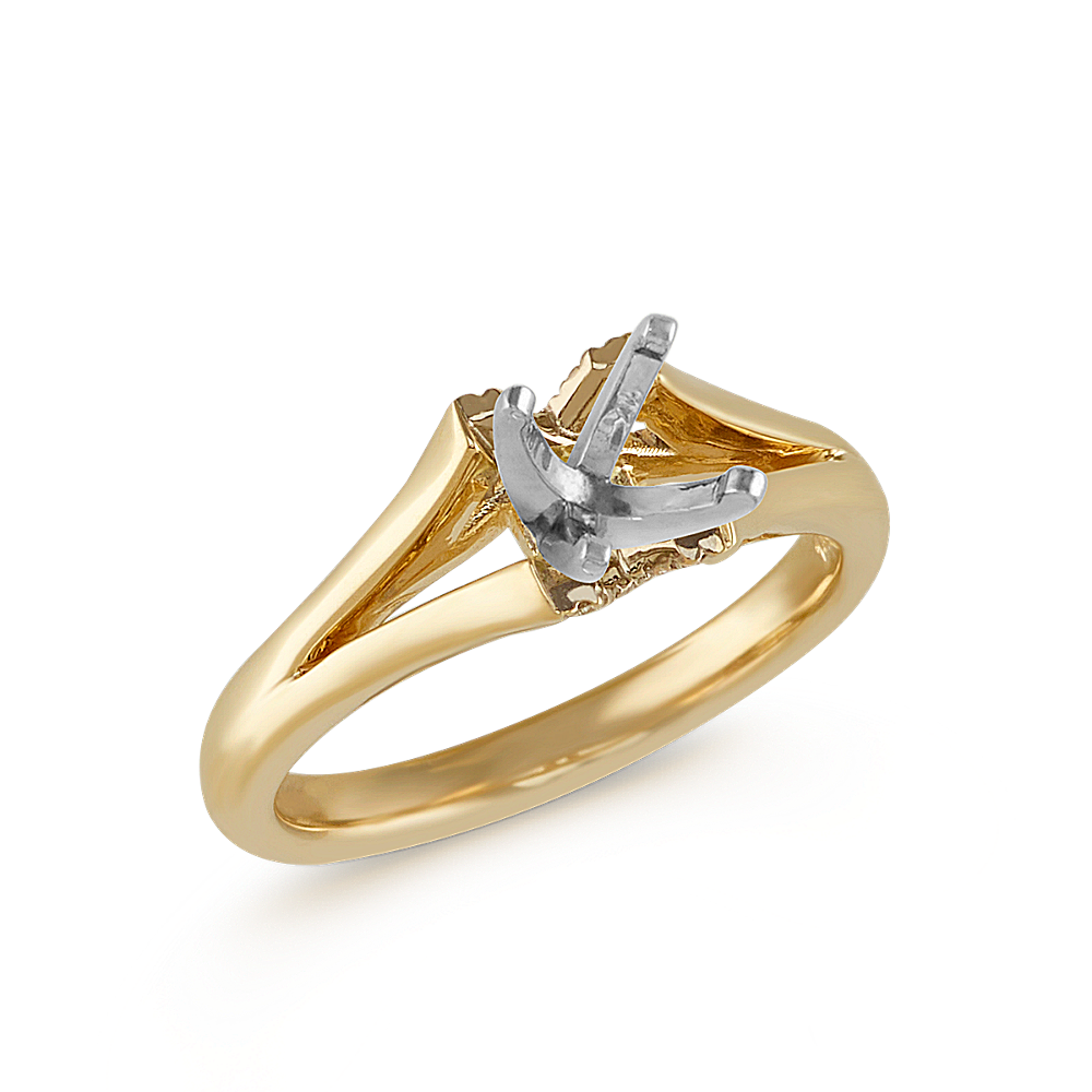 Classic Split Shank Cathedral Engagement Ring | Shane Co.