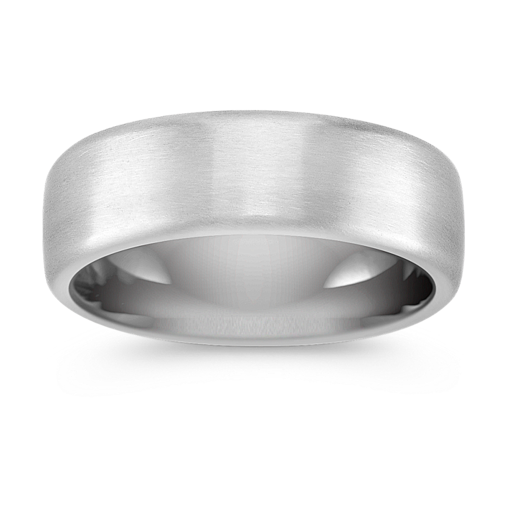 Cobalt Comfort Fit Ring (7.5mm) | Shane Co.