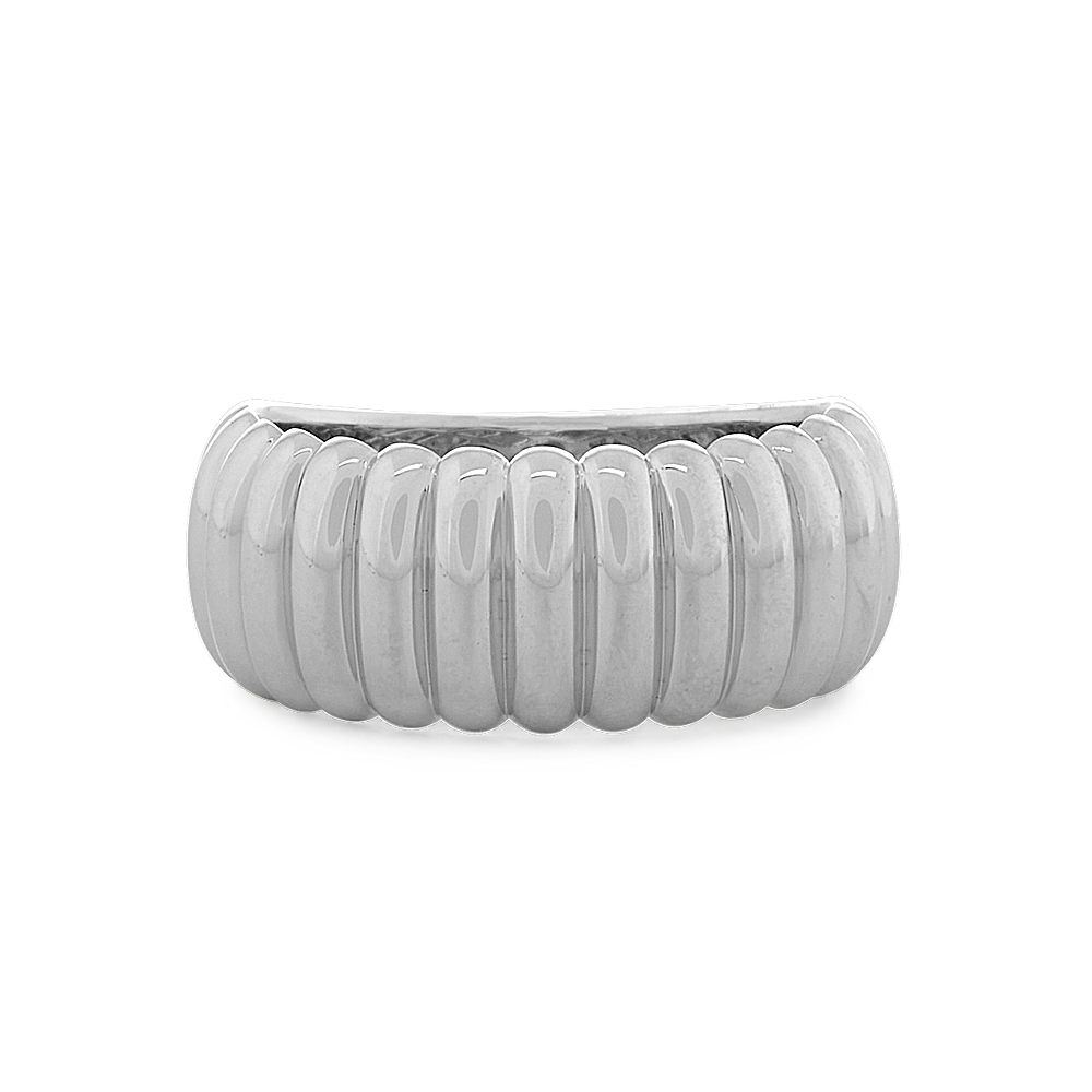 Column Ring in Sterling Silver | Shane Co.