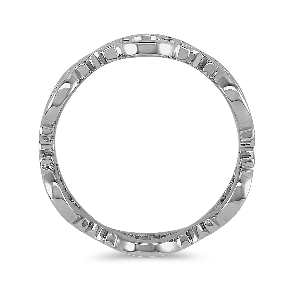 Contemporary Cutout Sterling Silver Ring | Shane Co.