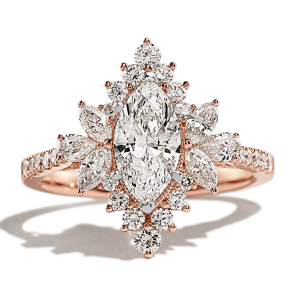 Cypress Halo Engagement Ring | Shane Co.