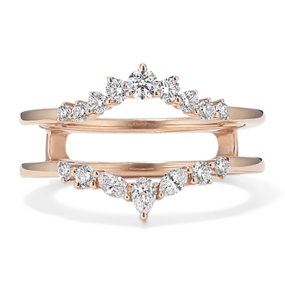 Supernova Diamond Contour Ring Guard | Shane Co.