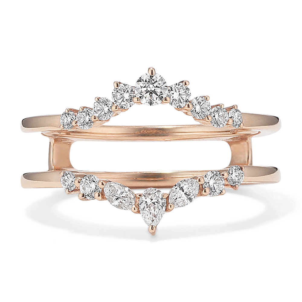 Supernova Diamond Contour Ring Guard | Shane Co.