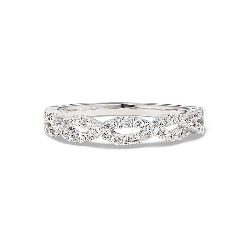 Echo Diamond Infinity Band | Shane Co.