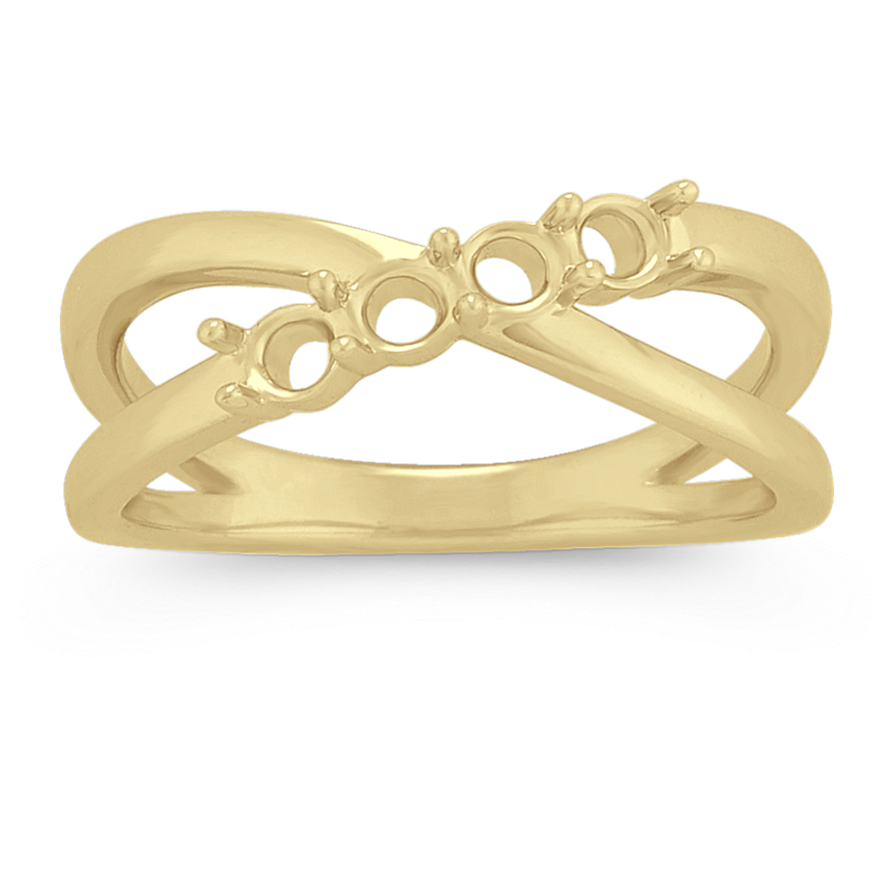 Pick-Your-Gems Crossover Ring | Shane Co.