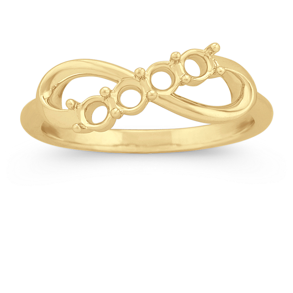 Pick-Your-Gems Infinity Ring | Shane Co.
