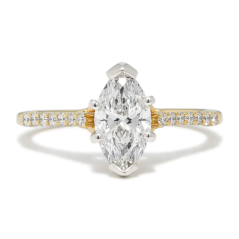 Infinity Cathedral Engagement Ring | Shane Co.