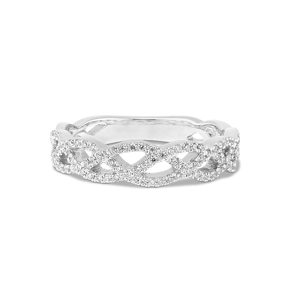 Lyon Diamond Infinity Band | Shane Co.