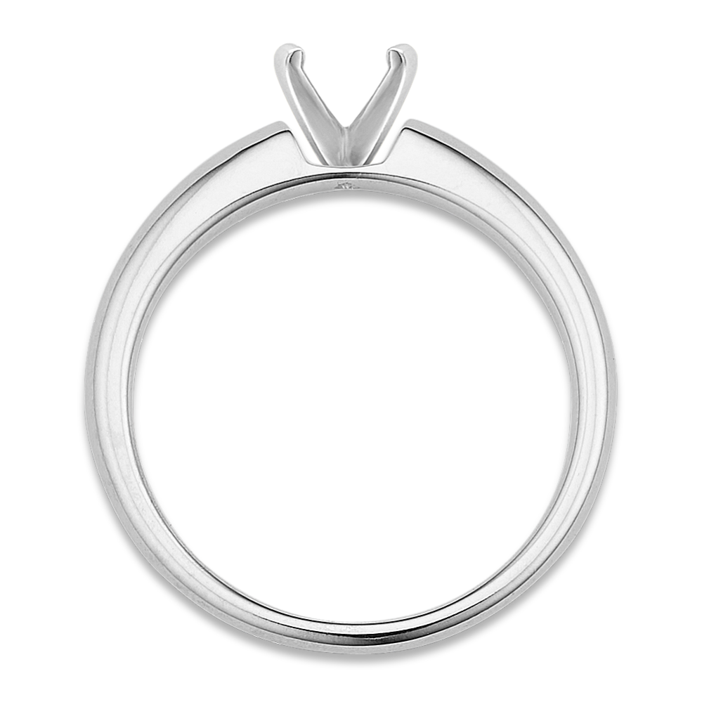 Knife Edge Solitaire Engagement Ring | Shane Co.