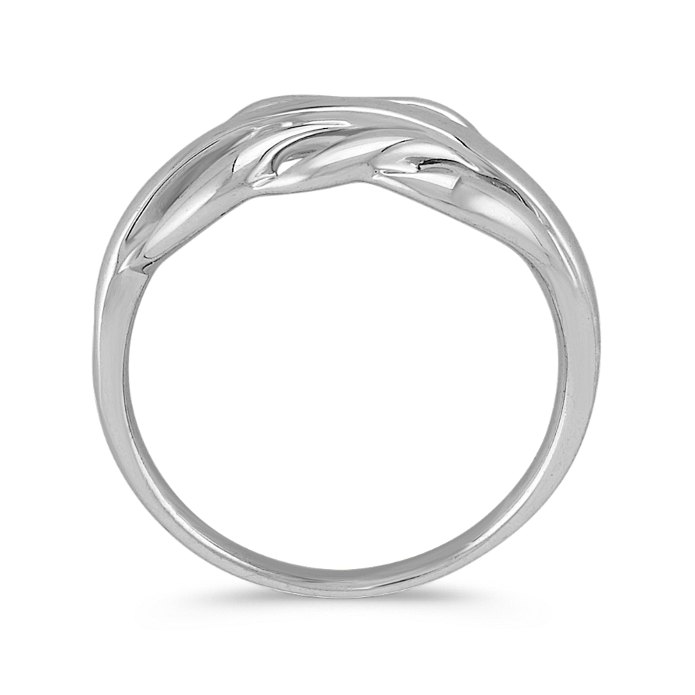 Leaf Ring in Sterling Silver | Shane Co.