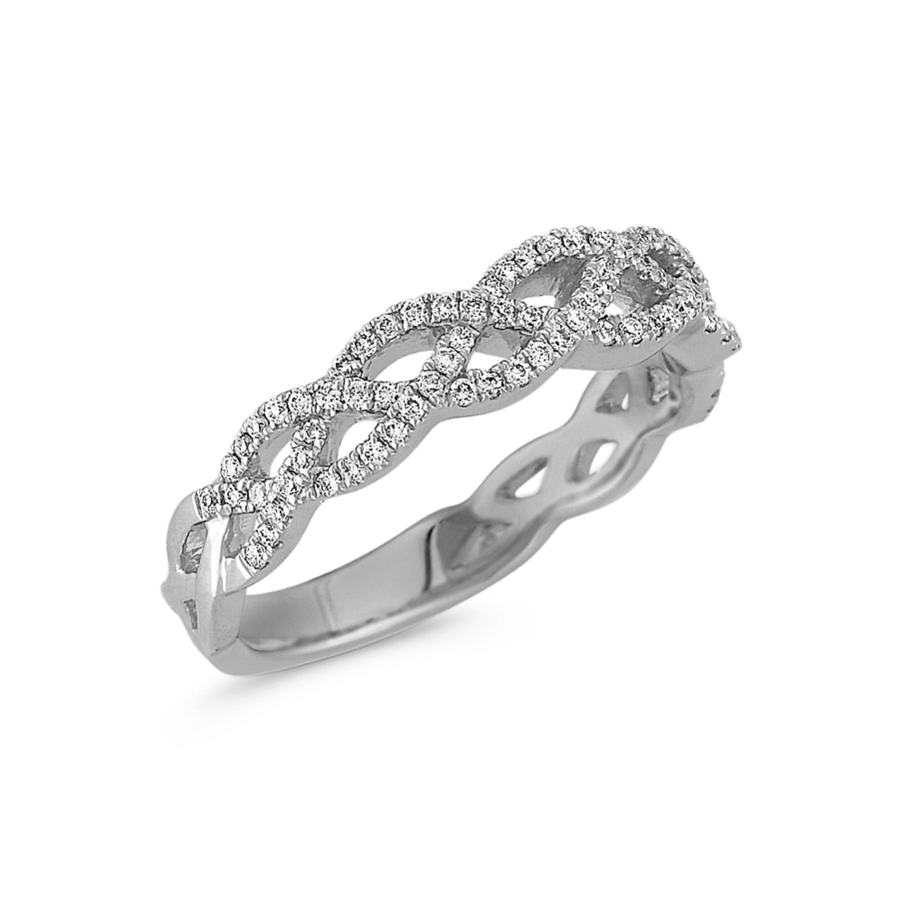 Lyon Diamond Infinity Band | Shane Co.