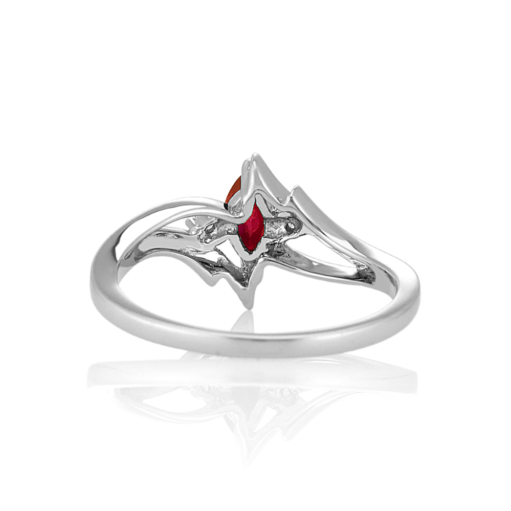 Marlowe Ruby & Diamond Ring | Shane Co.